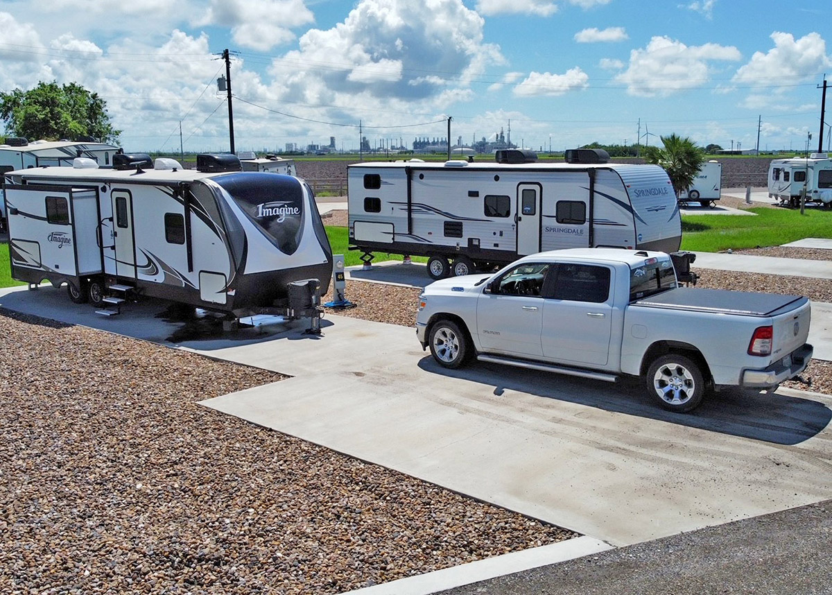 Photos of Gregory RV Park in Taft, TX | RV Park Corpus Christi